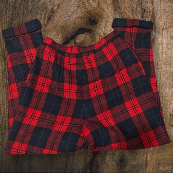 Pendleton | Pants & Jumpsuits | Vintage 95s High Rise Pendleton Tartan ...